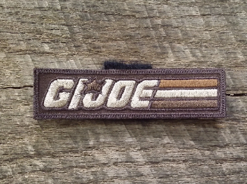 GI Joe Tab Embroidered Patches – SDS Threads